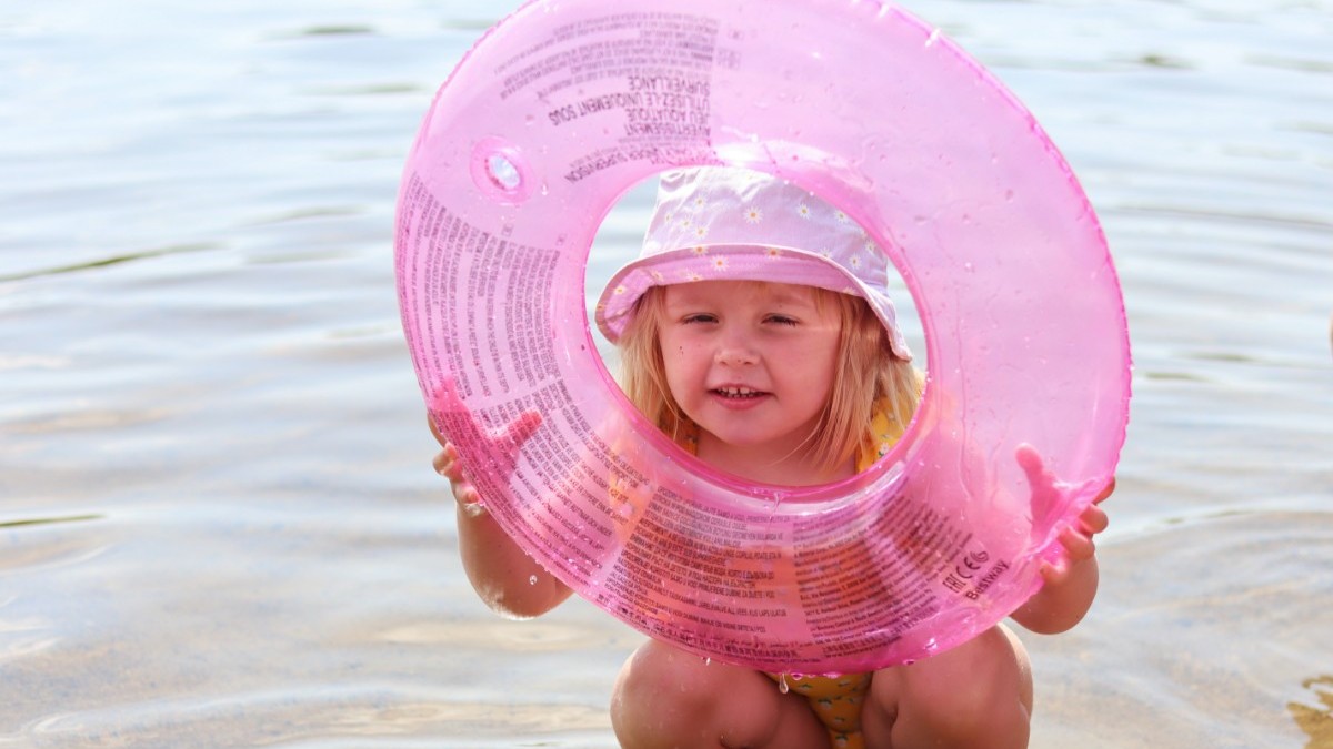 Badstranden i Bjurträsk: "Den är perfekt för barnfamiljer"