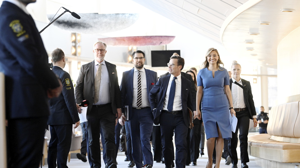 MEIT FOHLIN: "Vi har tillskrivit regeringen i fyra frågor, bl.a ...