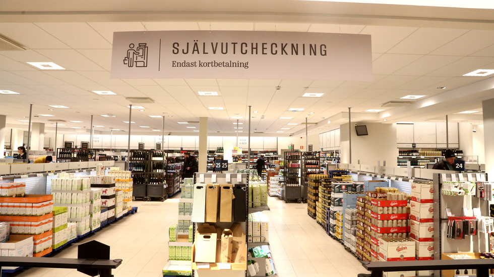 Bland de första i Sverige: Självscanning på Systembolaget