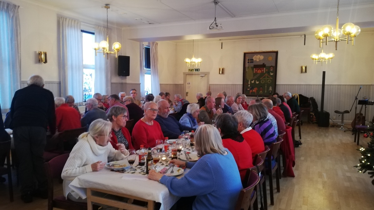 Jullunch i Rutviks bygdegård