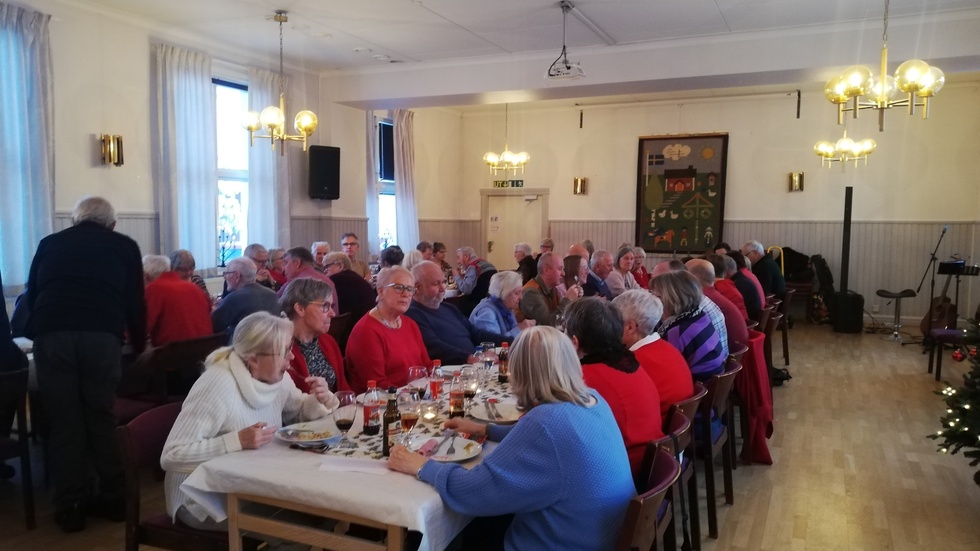 Jullunch i Rutviks bygdegård