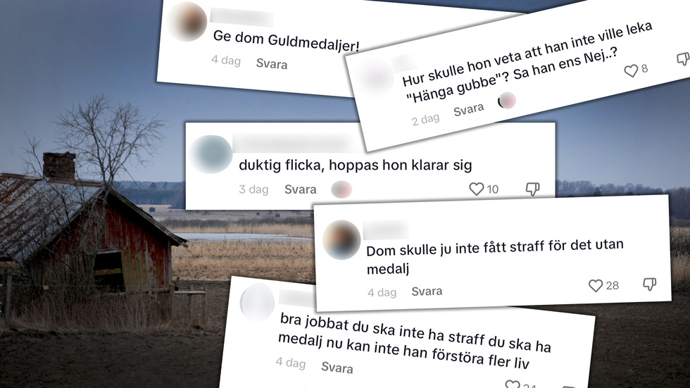 Flickan hyllades i sociala medier: "Du ska ha medalj"