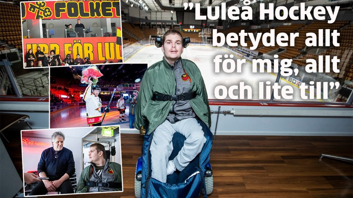 Marcus kärlek till Luleå Hockey: "Delfinen är mitt hem" • Räckte ut ...