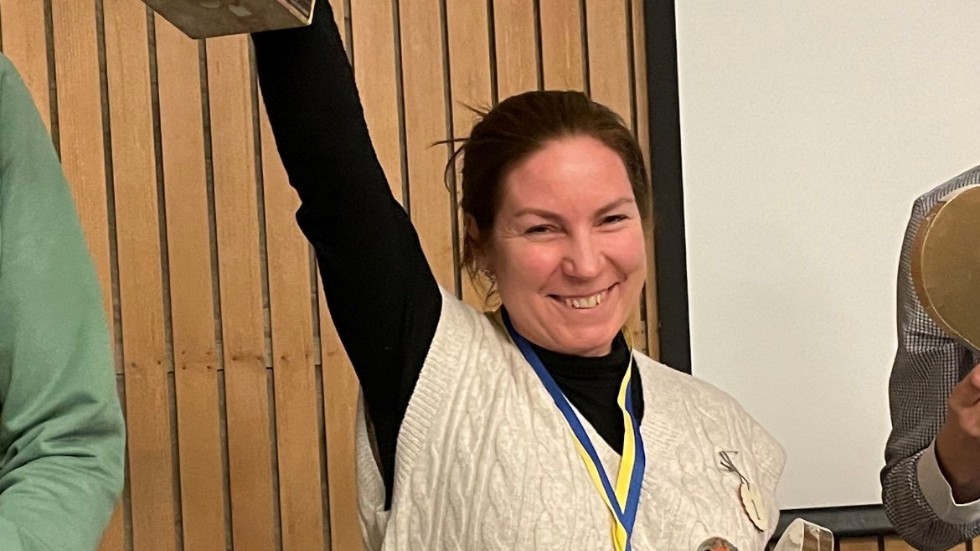 Emma, 47, är svensk mästare i Scrabble Det är hennes bästa ord ...