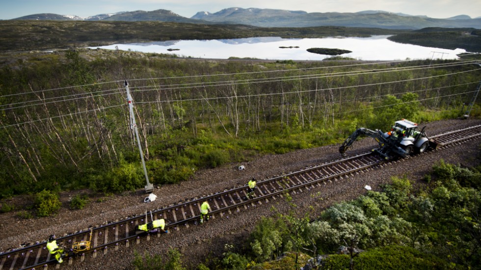 Malmbanan fortsatt stängd – stoppet förlängs
