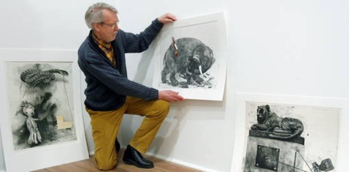 Konstcitat med P G Thelander