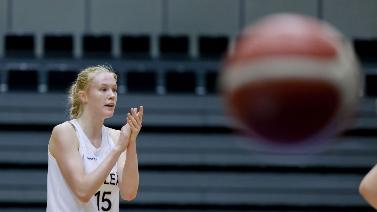 Talangen från Luleå Basket – till landslagsläger