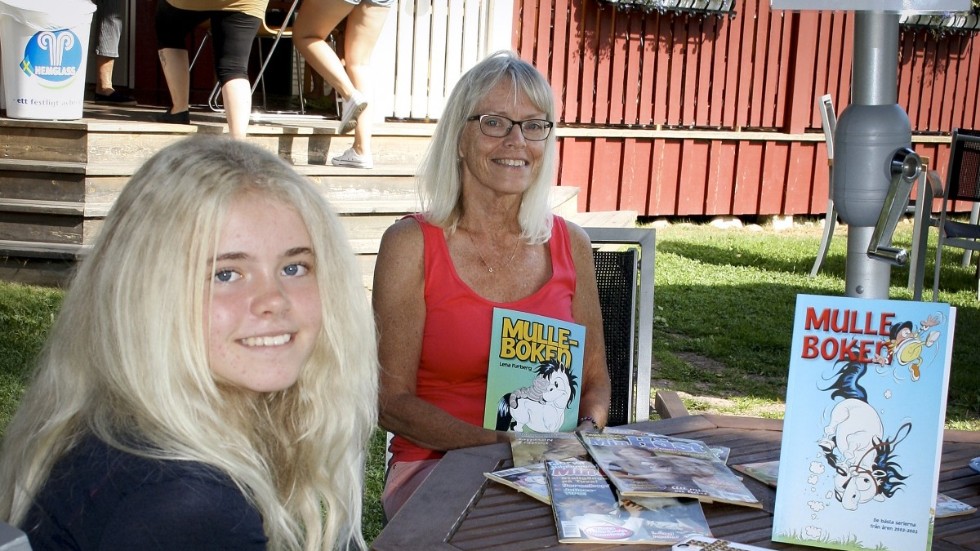 Seriefiguren Mulle fyller 50 • Skaparen Lena Furberg från Skellefteå om ...