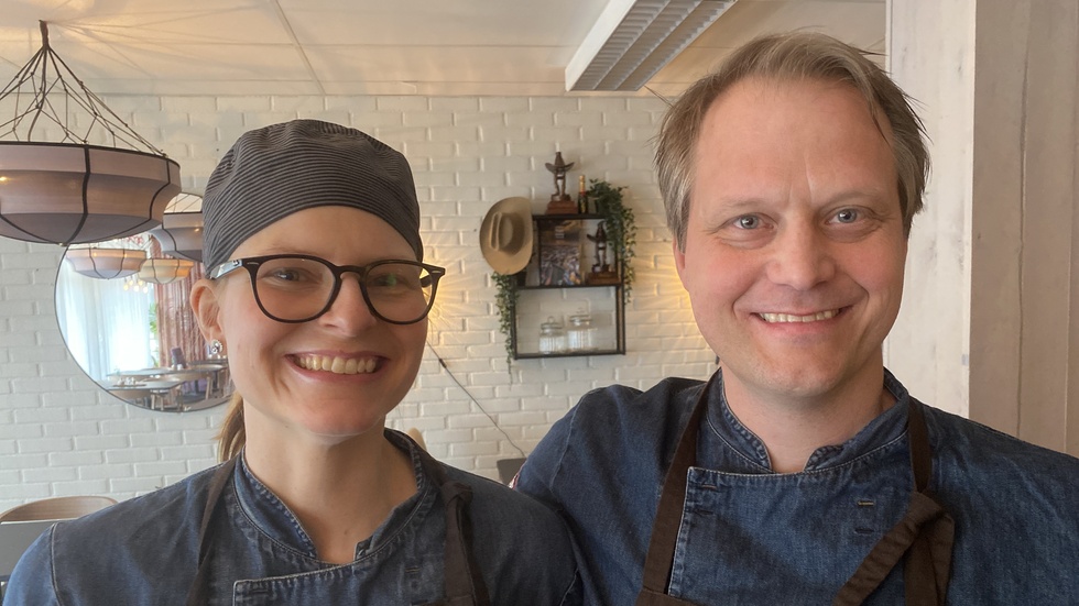 Krögarparet hamnade i Skärblacka – av en slump