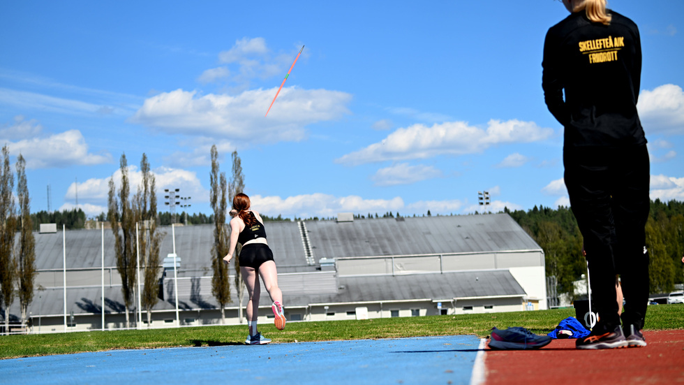 Slägglöftet klarade kvalgränsen till JSM – i årets första(!) kast