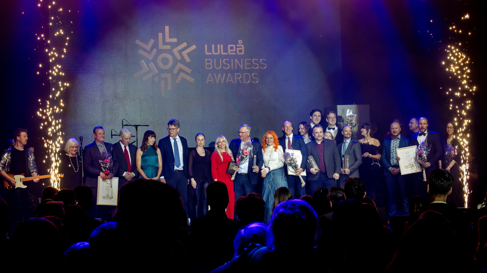 Bildextra: Se vimlet och prisvinnarna från Luleå business awards