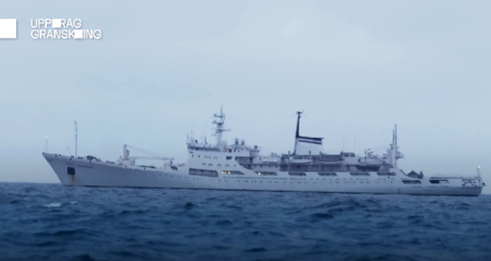 Misstänkt spionfartyg passerade mellan Gotland och Öland