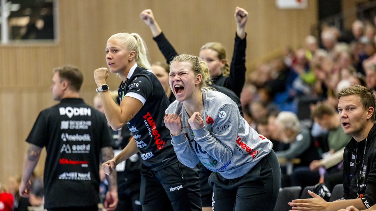 Boden Handboll exploderade i andra halvlek