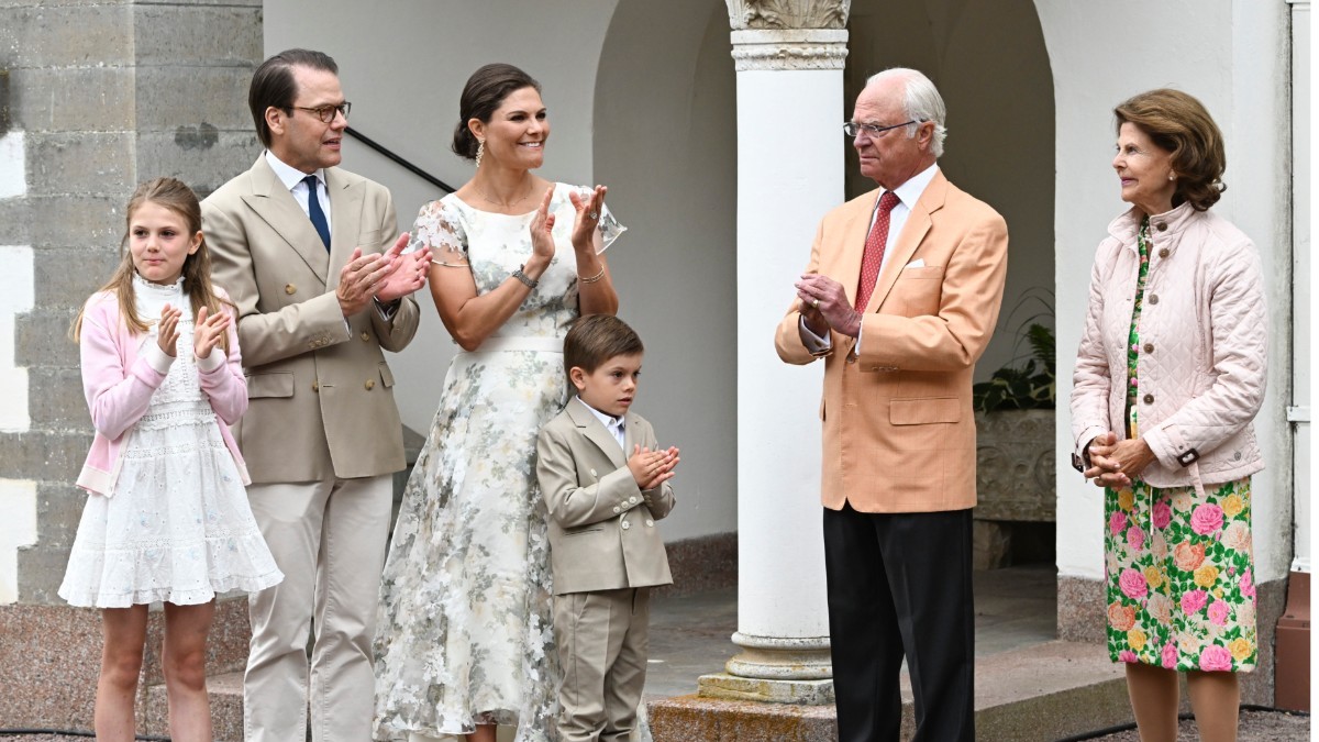 Fullt firande av kronprinsessan Victoria