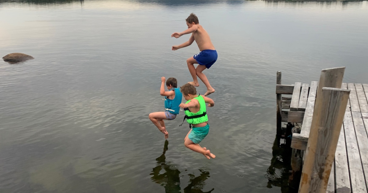 Läsarbilden: Uppfriskande sommarbad!