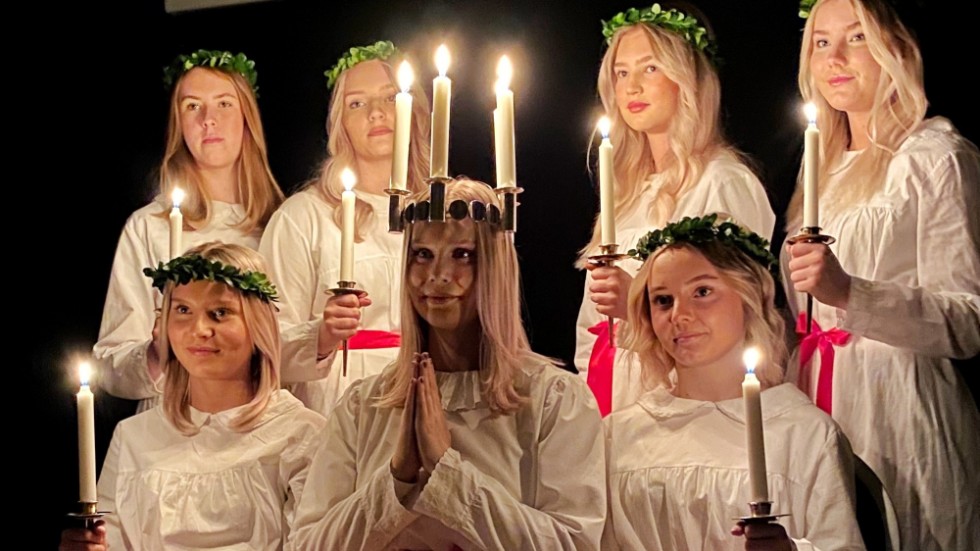 Alva, 17, framröstad till Boxholms lucia – "Kul att denna tradition ...