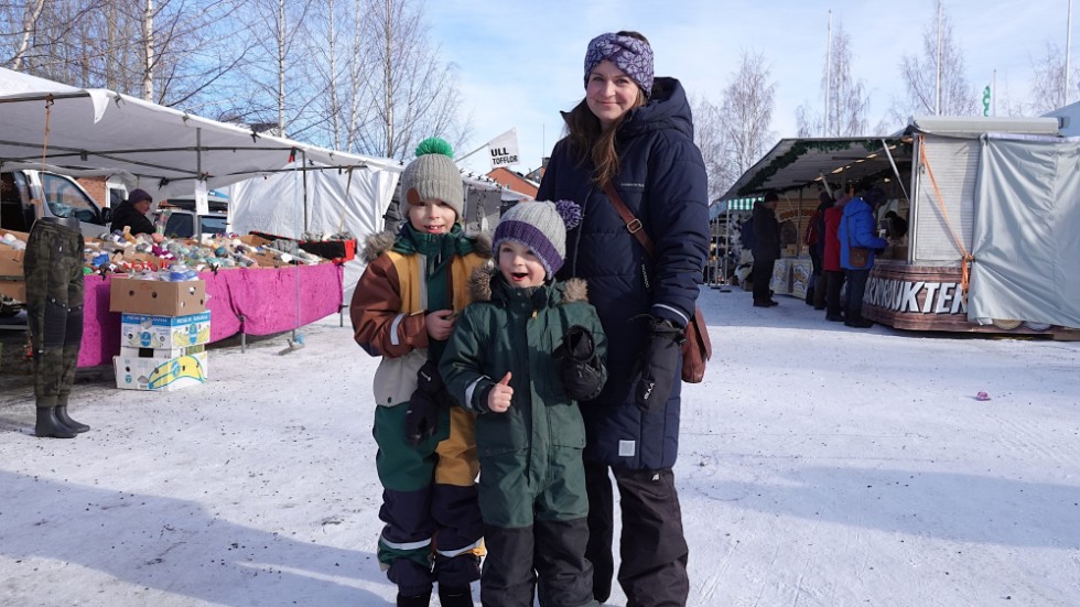 BILDEXTRA: Välbesökt vintermarknad i Arjeplog