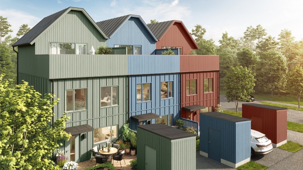 Här planeras fyra nya bostadskvarter – radhus för familjer först ut ...