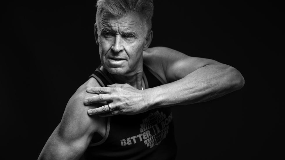 Från soffliggare till kroppsbyggare: Göran tävlar i bodyfitness