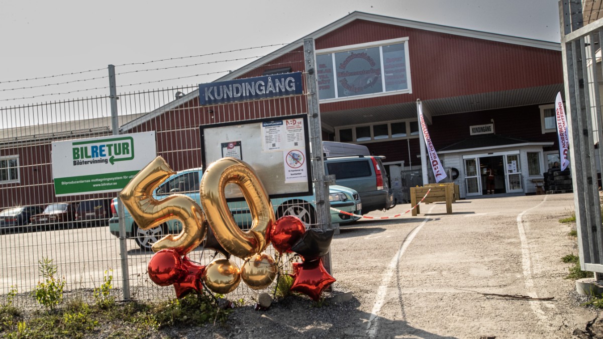 Norrbottens Bildemontering firar 50 år