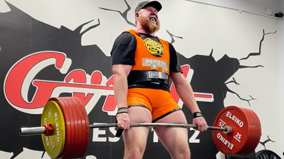 Gotländske Jesper tävlar om att bli Sveriges starkaste man