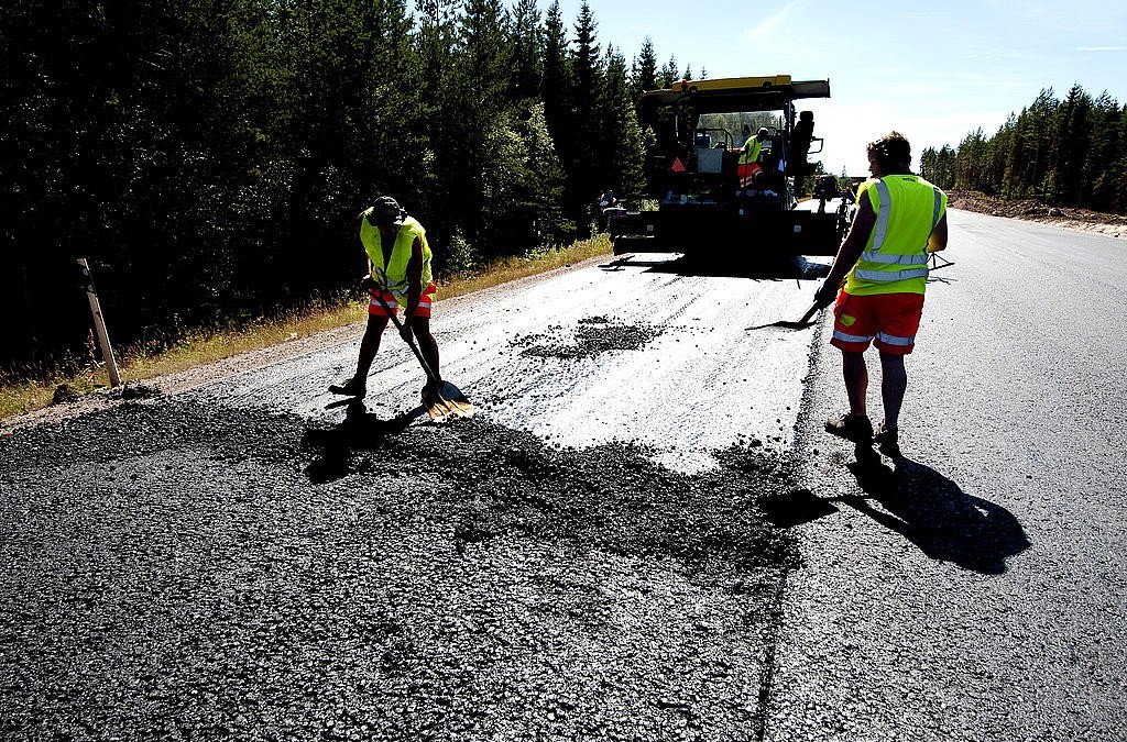 Månadslångt vägarbete på E 4 mellan Bureå och Tjärn – Norran