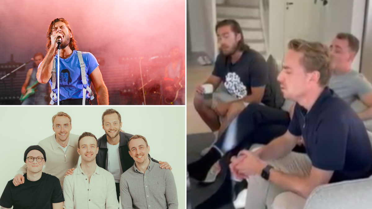 KLIPP: Se när Skelleftepapporna sjunger med Benjamin Ingrosso