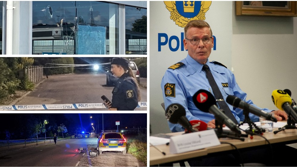 Polisen om grova brotten: "Mycket talar för att de hänger ihop"