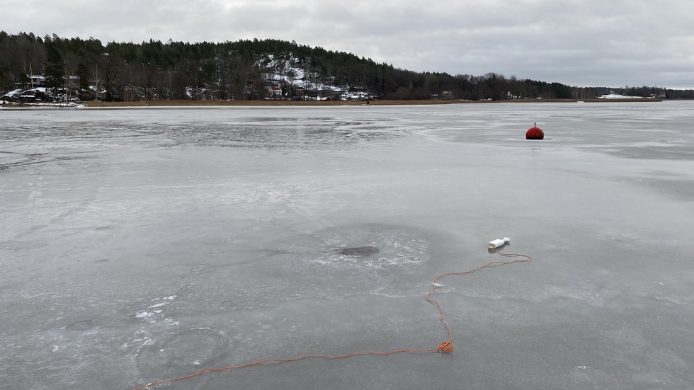 Barn gick genom isen i Gamleby – nu vill Pia varna