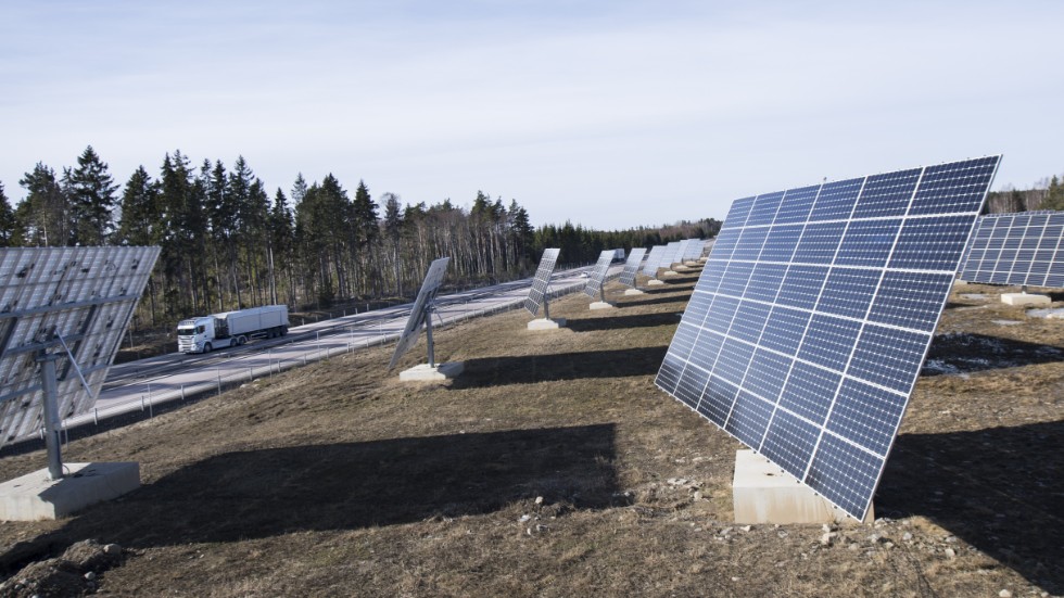 PLANER: Solcellspark på Gotland kan bli landets största