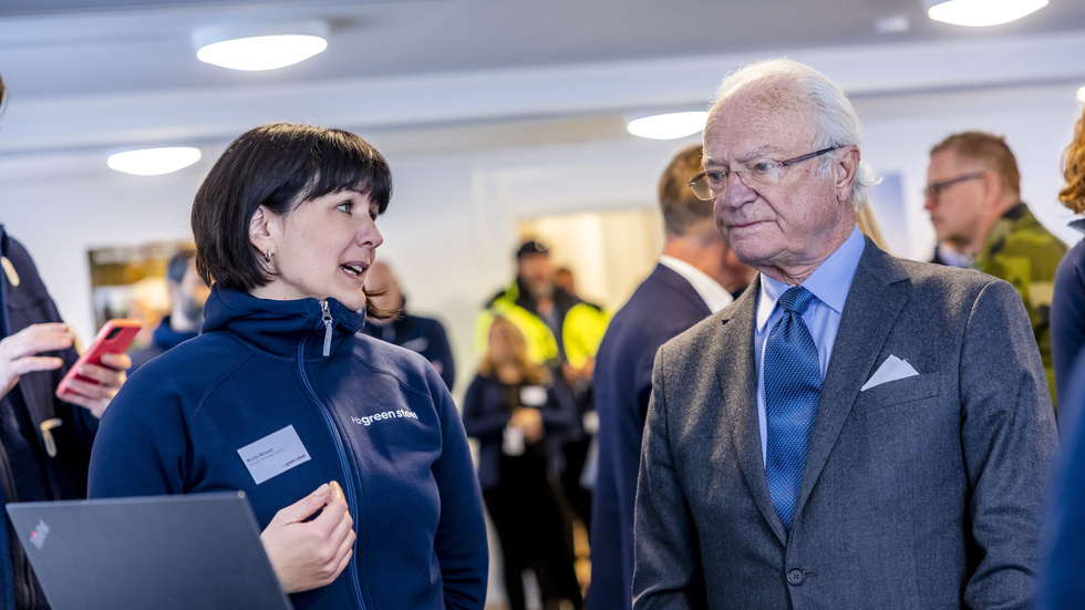 Kungen besökte H2GS: "Nu finns bara en väg – framåt"
