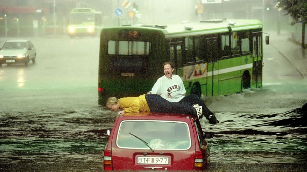 Uppsala dåligt rustad för framtida skyfall – kan dela staden