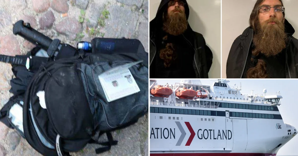 Bar kniv på DG-färjan – checkade in väska med vapen • Polisen ska ...