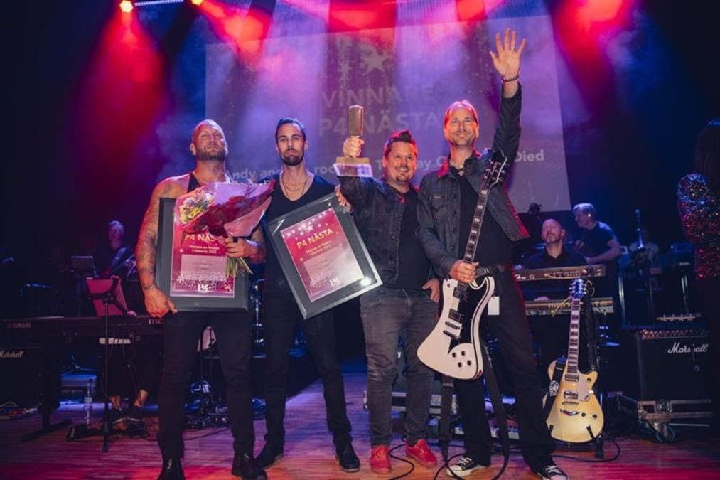 Andy and the Rockets vann P4 Nästa - Corren