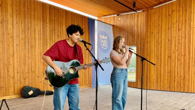 Bildextra: Familjeskoj i Luleås stadspark