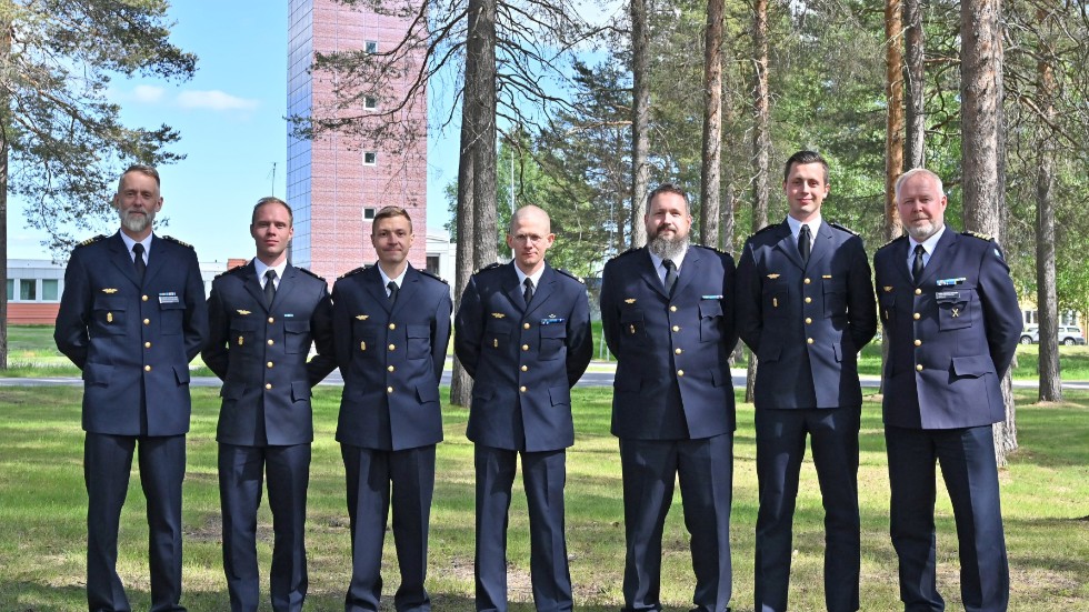 De hedrades vid F 21 i Luleå