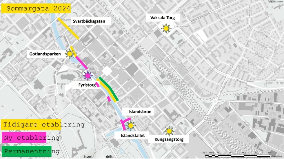 Sommargatan kan bli permanent – efter stora tabben