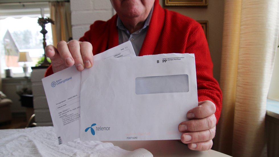 581 östgötar fick brev från vården – i kuvert från Telenor