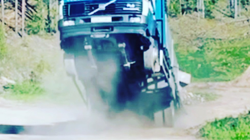 Piteås trucker Simon Lundman har tappat körkortet – tv-inspelningarna ...