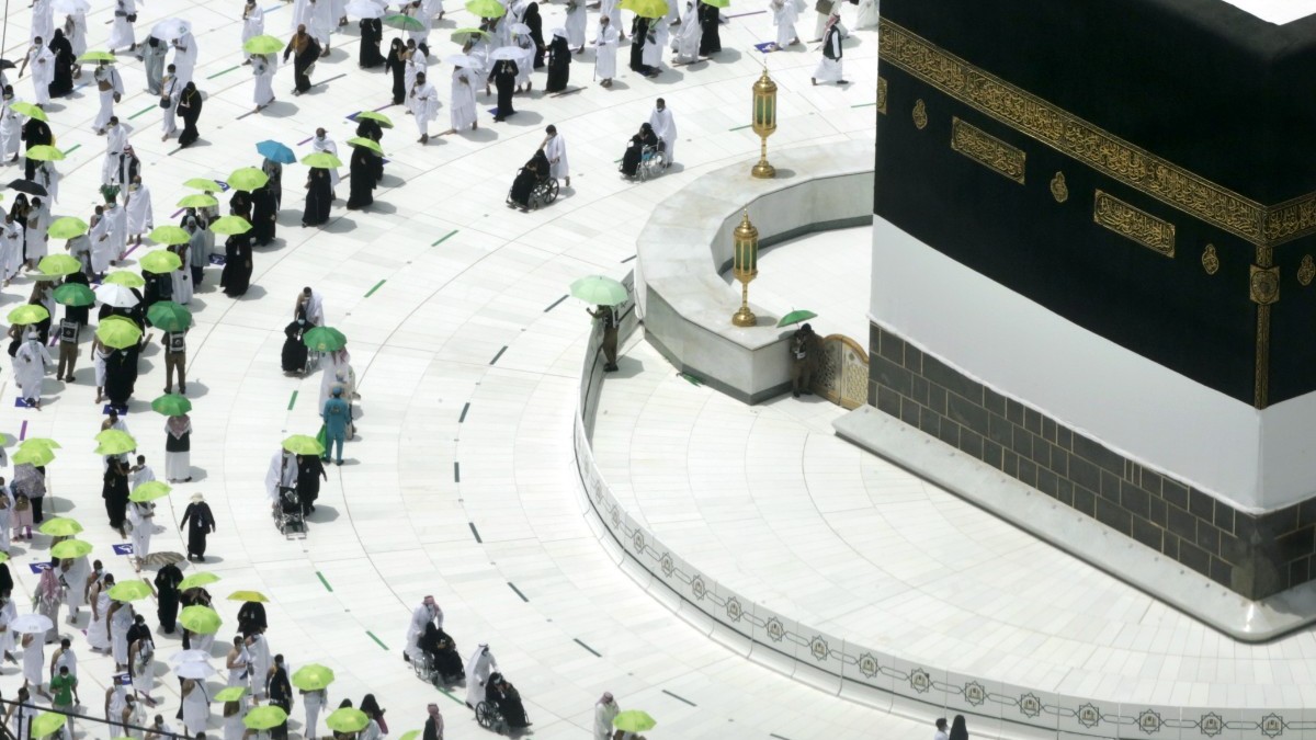 Pilgrimer till Mecka under restriktioner