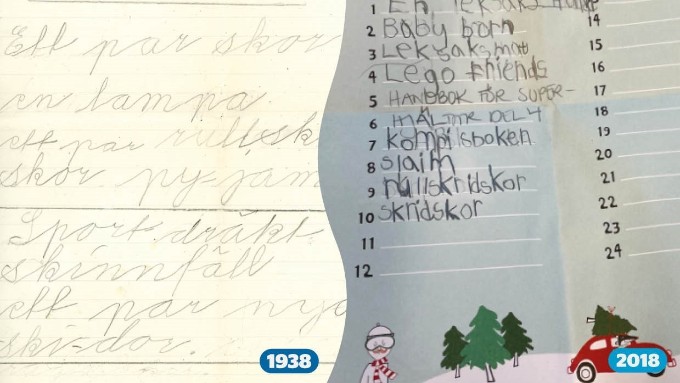 Barns brev till tomten – en välbevarad tradition: "Glöm inte att skriva ...