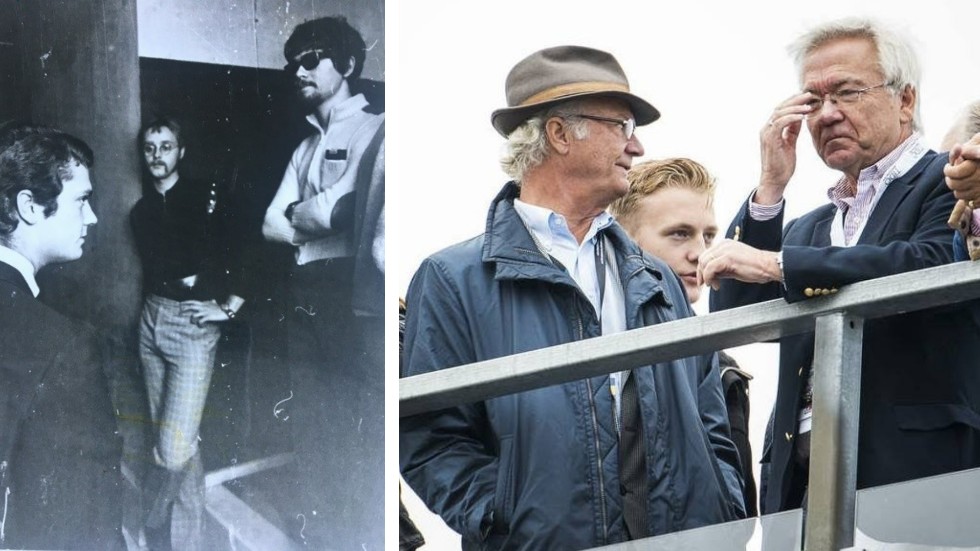 46 år mellan bilderna på kungen – i dag firar han 50 år på tronen