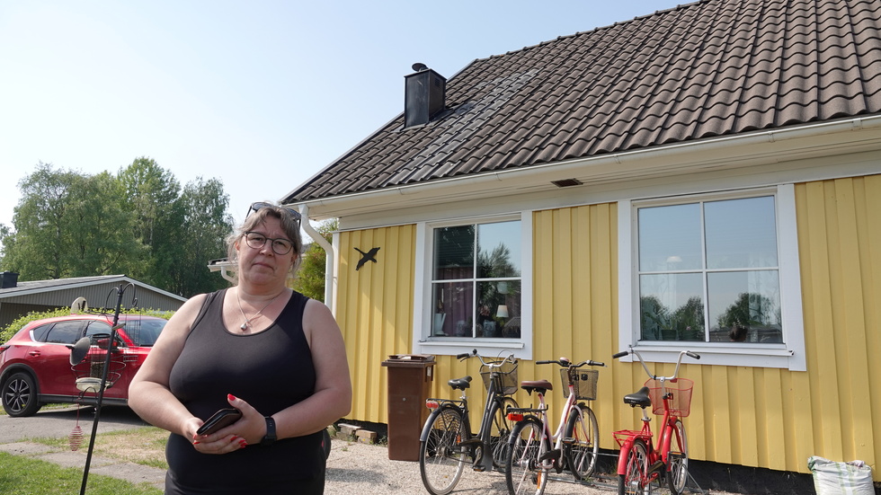 Tromb i Piteå orsakade stor skada på Marinas hus: "En chock"