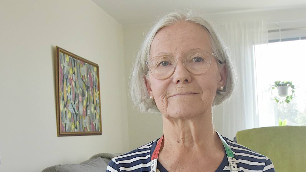 Pensionären Karin sydde ihop ett eget företag