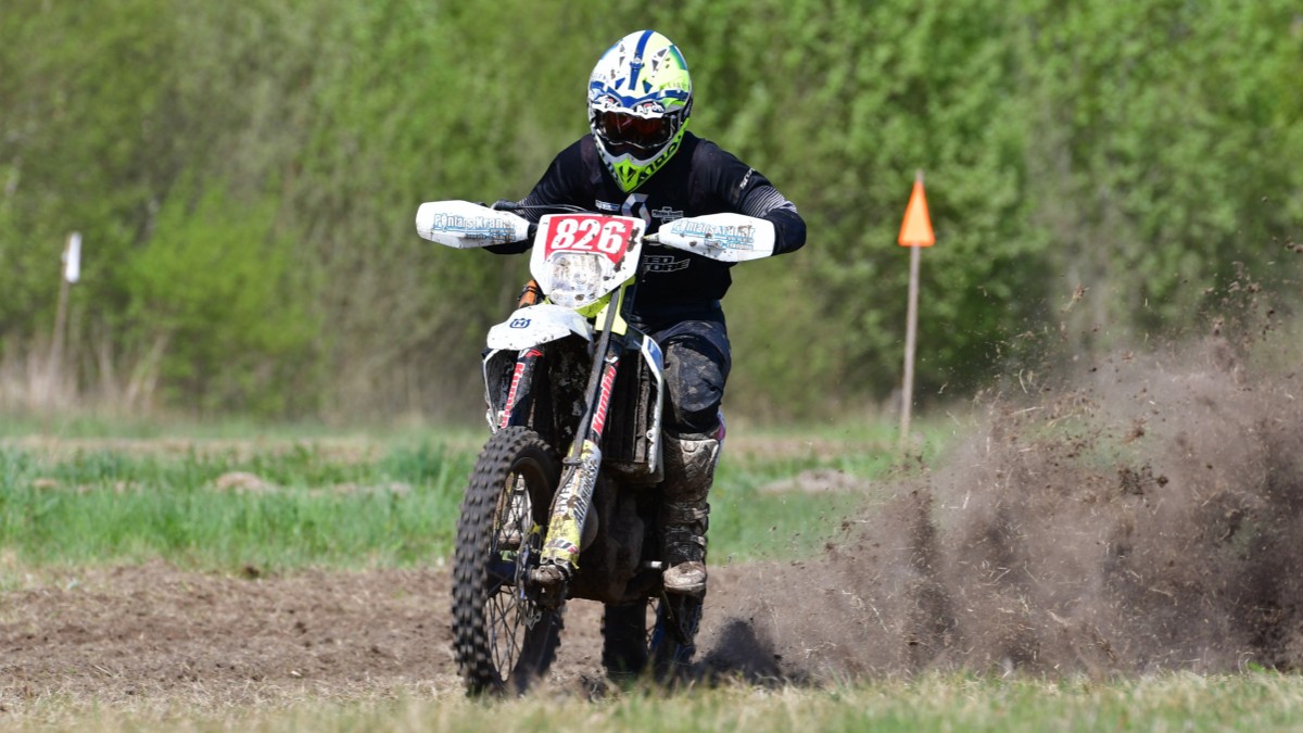 Nya skadan: Matilda Huss bröt fingret i en crosstävling