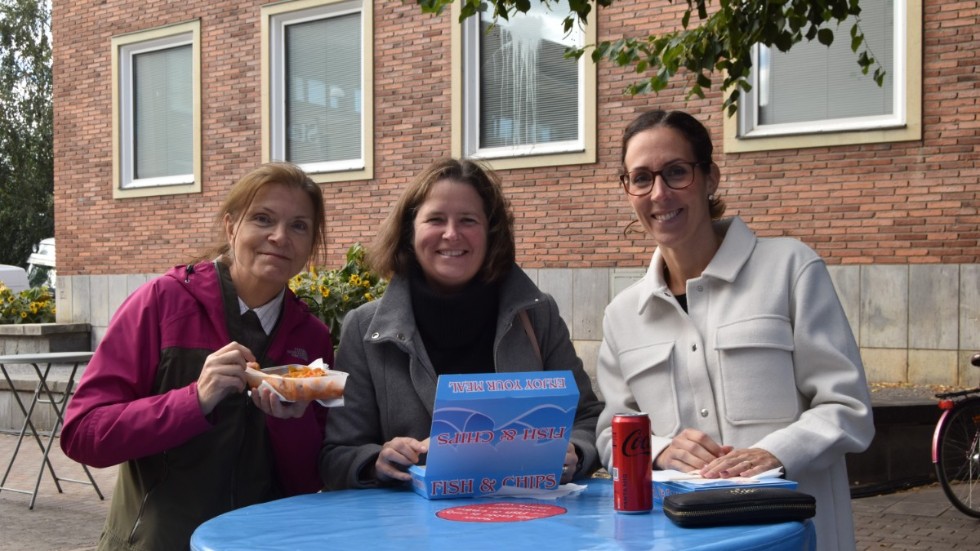 Vimmelbilder från matmarknaden i Skellefteå – se vilka som besökte den ...