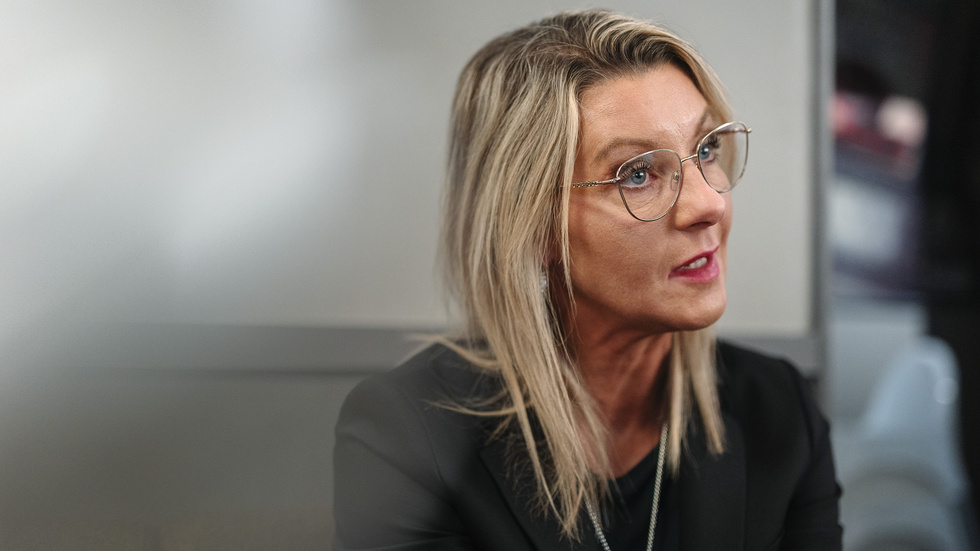 Hon är Gottsundapolisen som satsar på SD-karriär