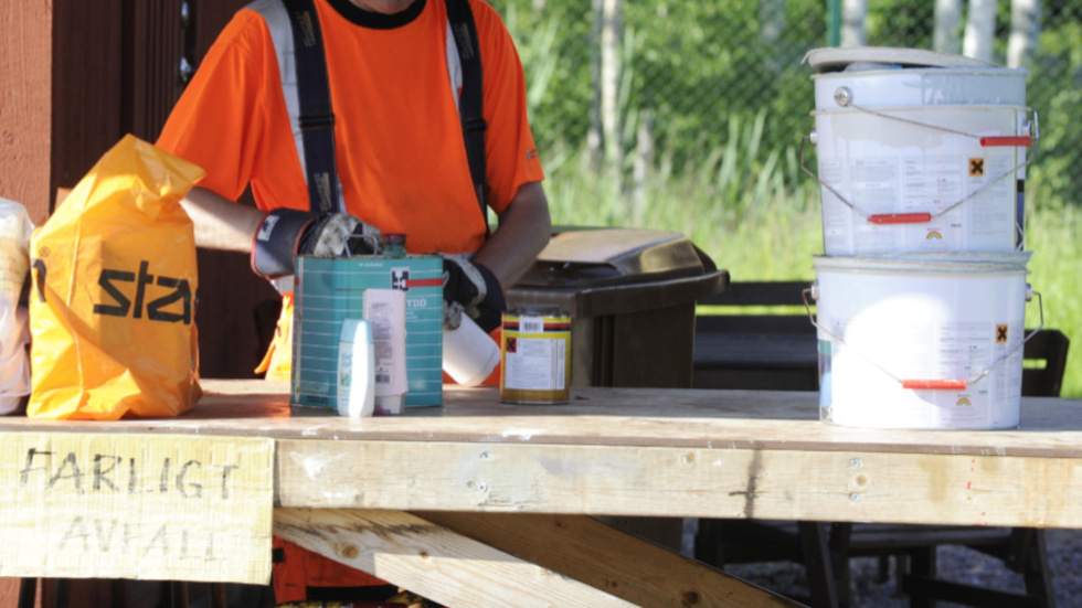 Ny regel när man lämnar avfall med ÅVC-kort