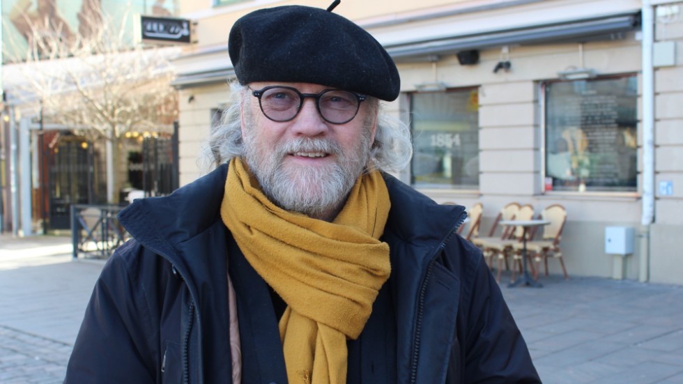 Konsten räddade Roger när han var på väg in i väggen