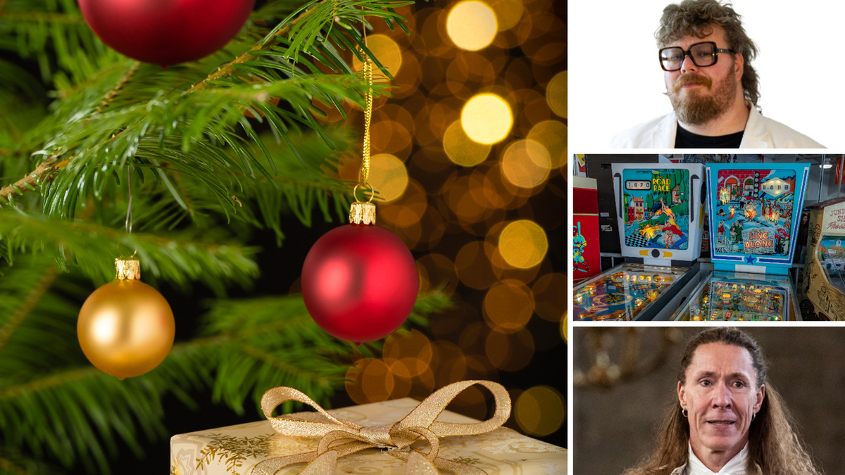 KARL MAGNUS MOULIN: E-type spelar flipper där vår julgran skulle stå